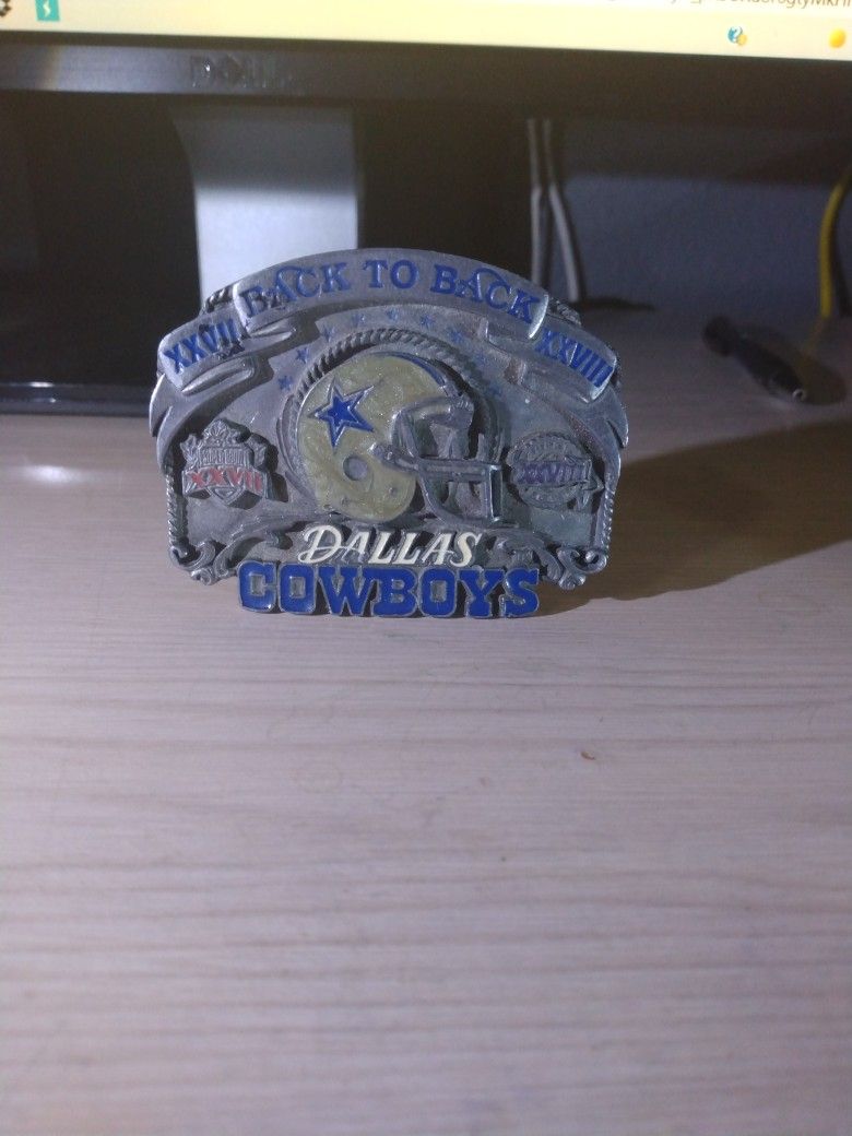 Dallas Cowboys Super Bowl XXVII Championship Belt Buckle for Sale in ...