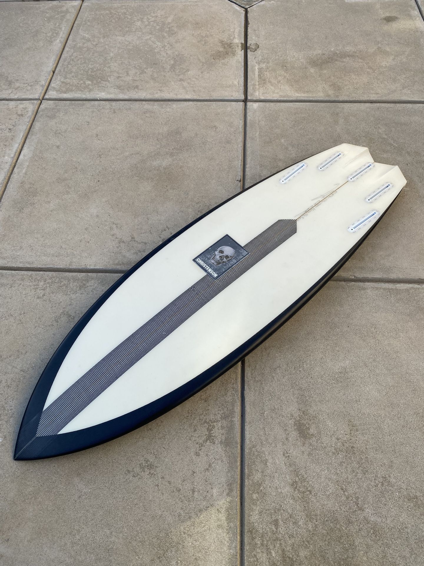 Handshaped Christenson Surfboard Future Fin C Bucket Mescaline Tomo ...