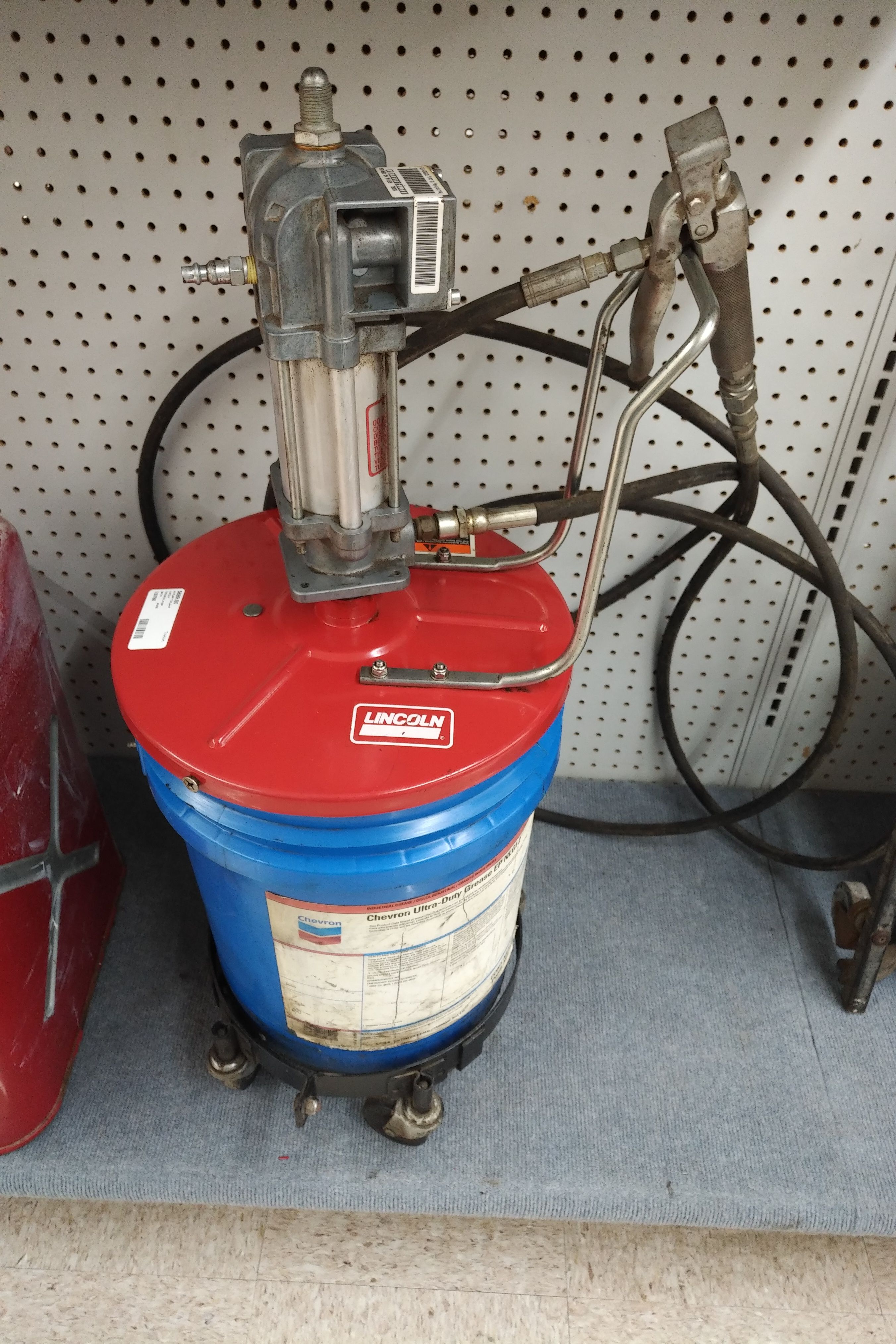 Lincoln 1/4"NPT 30PSI AIR OPERATED GREASE PUMP SERIES F, 082716 for ...