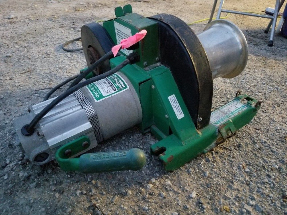 Greenlee Heavy Duty 6001 Super Tugger Cable Puller 6500 LB Tool Only ...