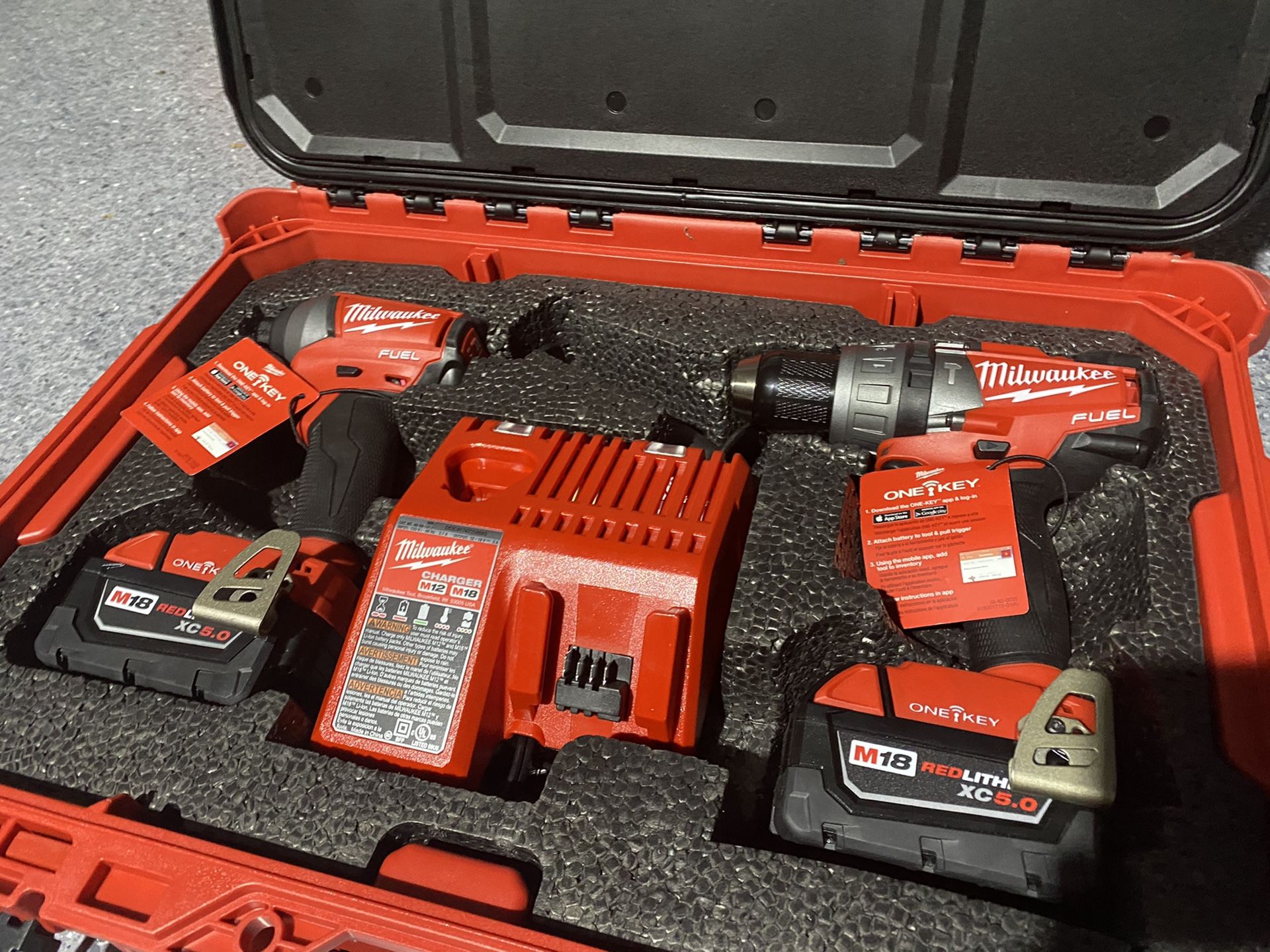 Milwaukee M18 Fuel One Key 18 Volt Lithium Ion Brushless Cordless