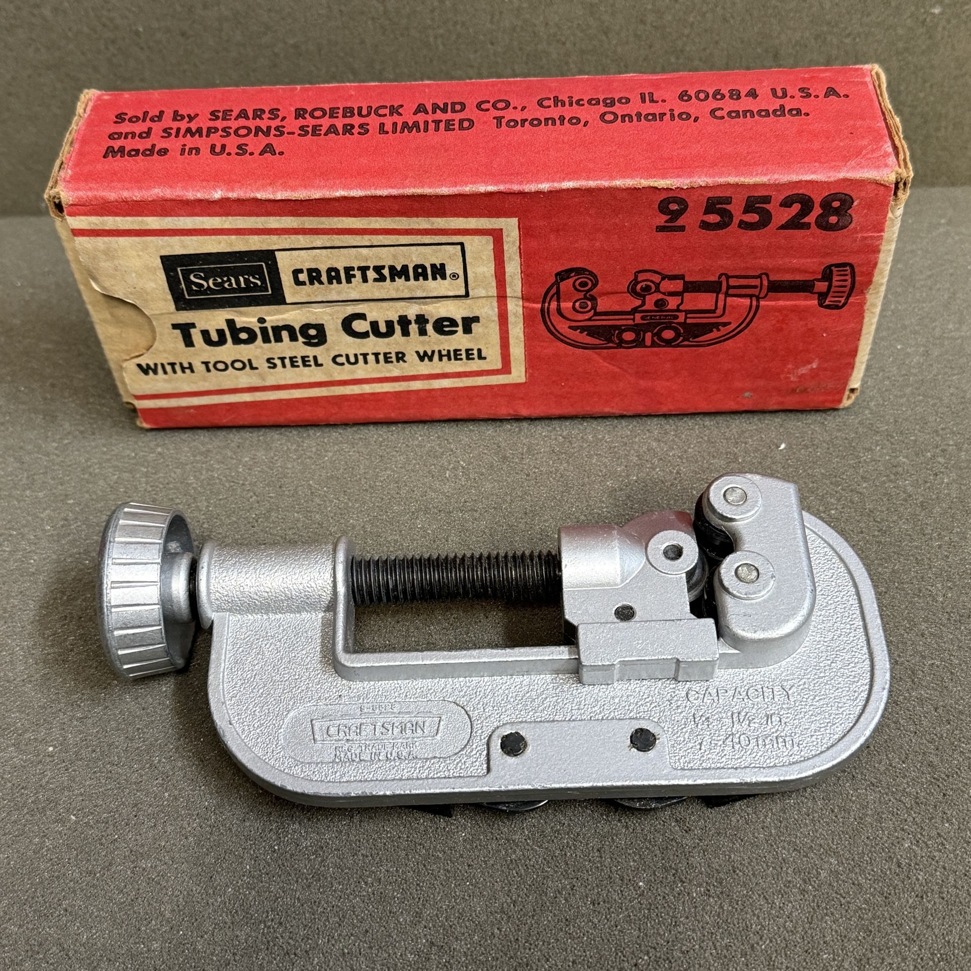 (New) Craftsman Tubing Cutter 95528 1/4in - 1-1/2in 7-40mm with ...