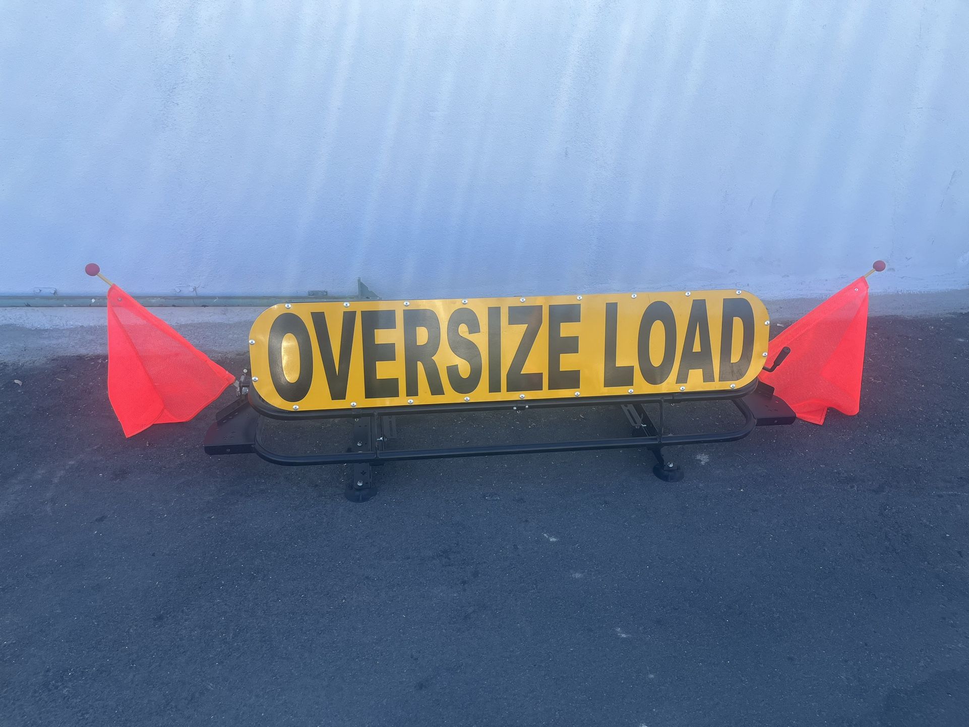 Pilot Car Rack Complete “oversized Load” for Sale in Whittier, CA - OfferUp