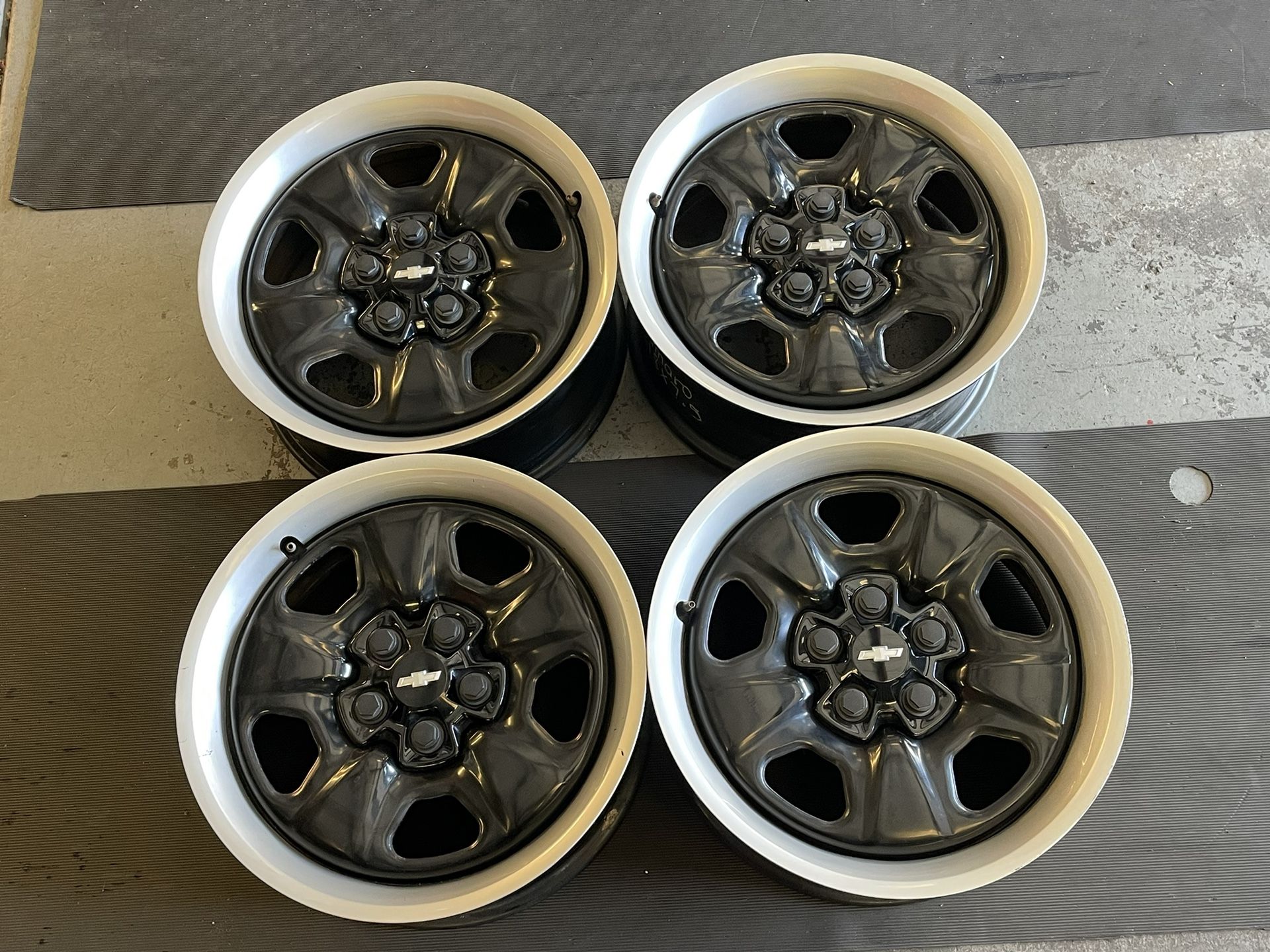 18 10 15 CHEVY CAMARO OEM WHEELS STEEL WHEELS for Sale in Santa Clara CA OfferUp