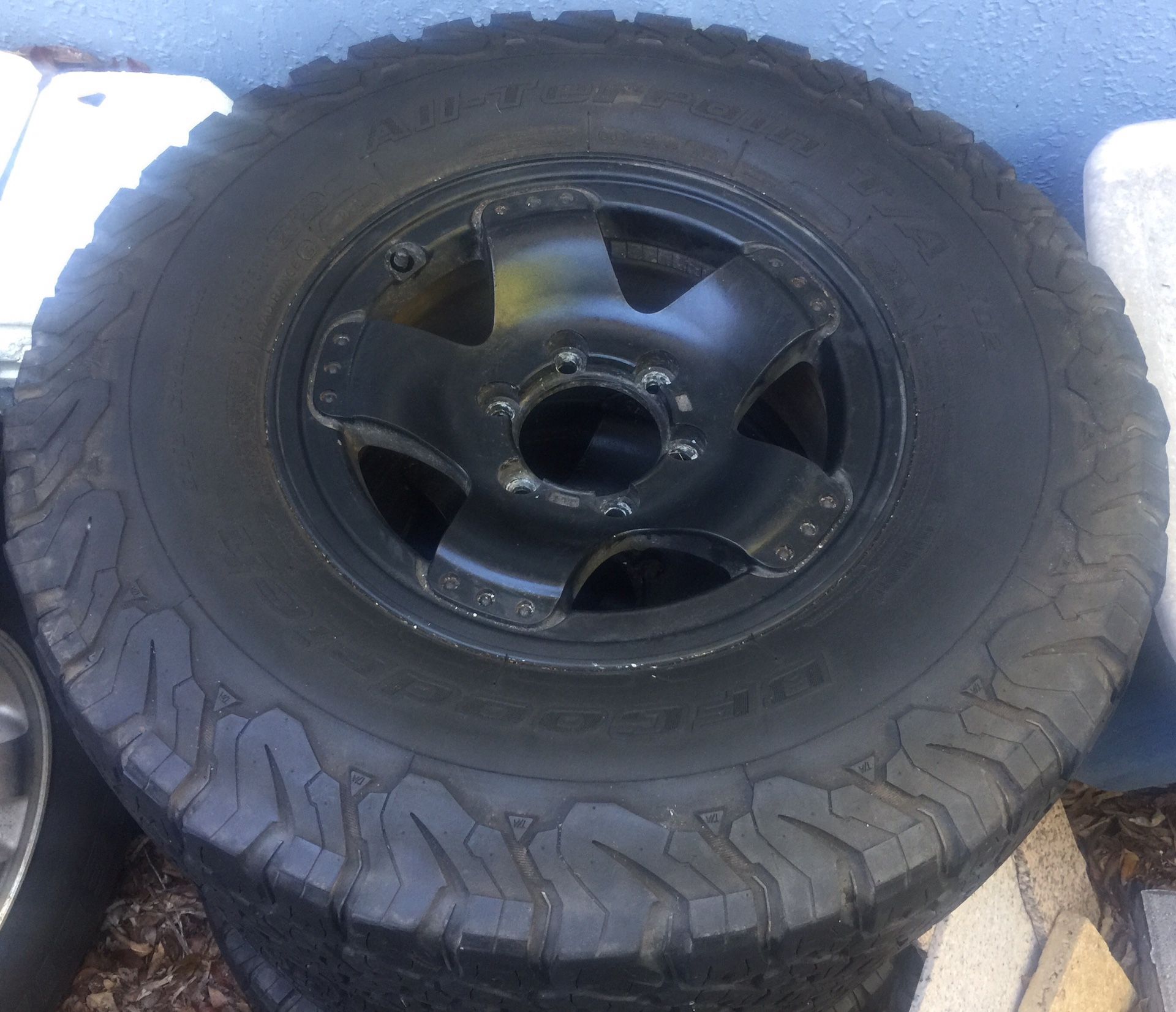 3 Toyota Truck wheels / Rims with BFGoodrich KO2 tires, 16 inch & 6 lug ...