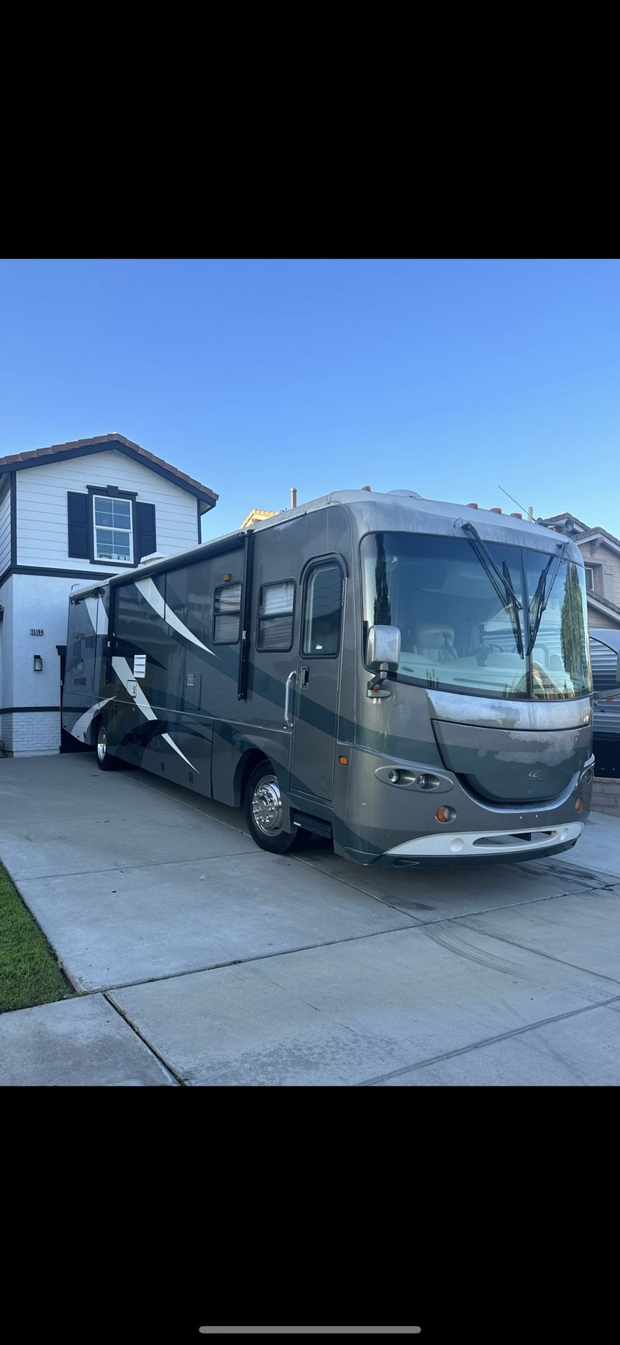 2004 Cross Country Coachmen 376DS Diseal Pusher 38 Foot Rv motorhome ...