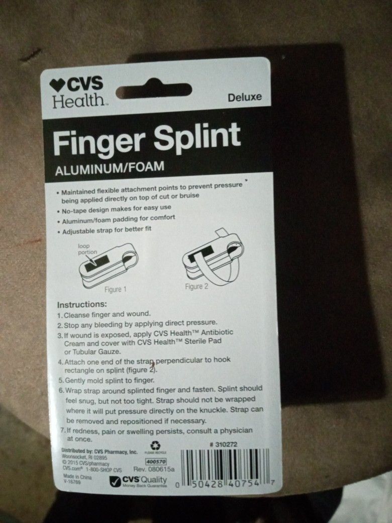 Finger Splint Cvs