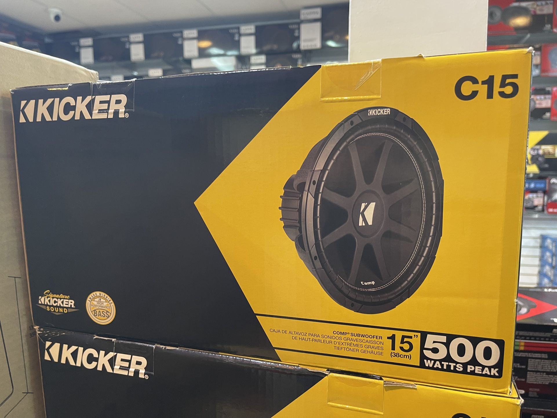 Kicker Comp C 15 Inch Subwoofer for Sale in Huntington Park, CA - OfferUp