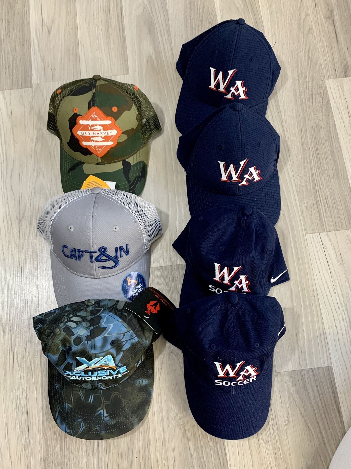 20 Mixed Vintage Modern Baseball Caps Dad Hats Reseller Bundle Lot ...