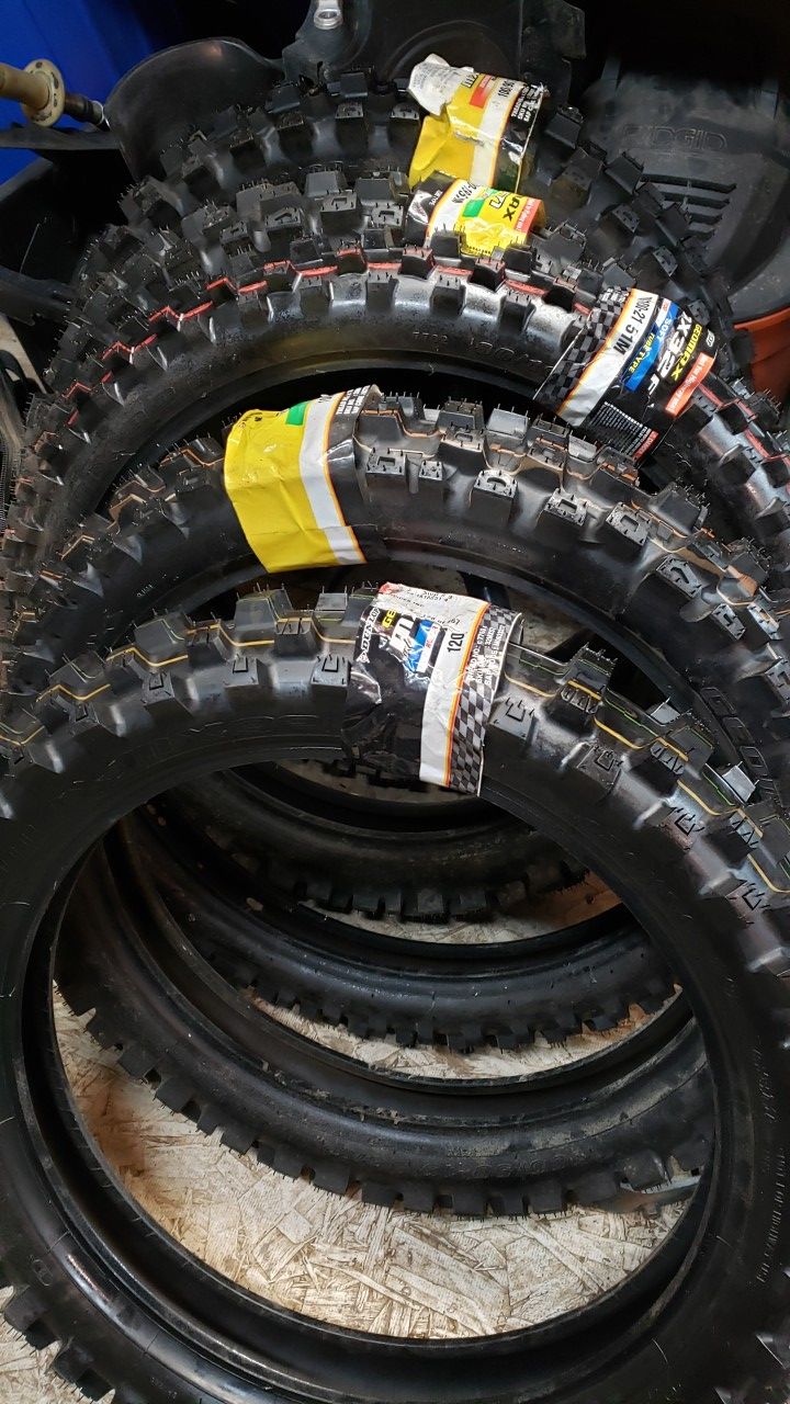 New Dunlop tire MX32 MX71 MX51 100/90-19 80/100-21 for Sale in ...