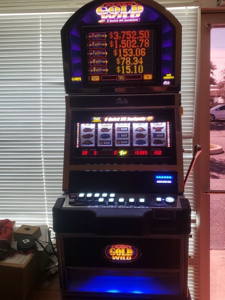 BALLY BLACK GOLD QUICK HIT SLOT MACHINE for Sale in Odessa, FL - OfferUp