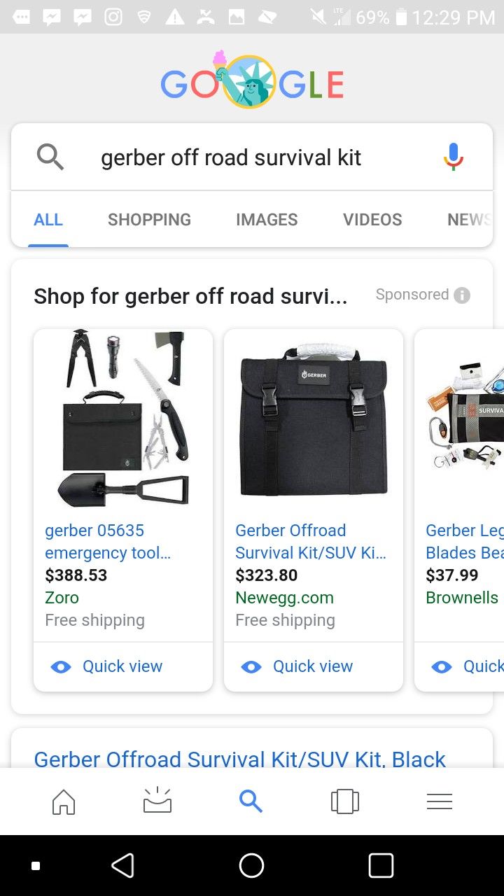 Gerber Off Road Survival Kit
