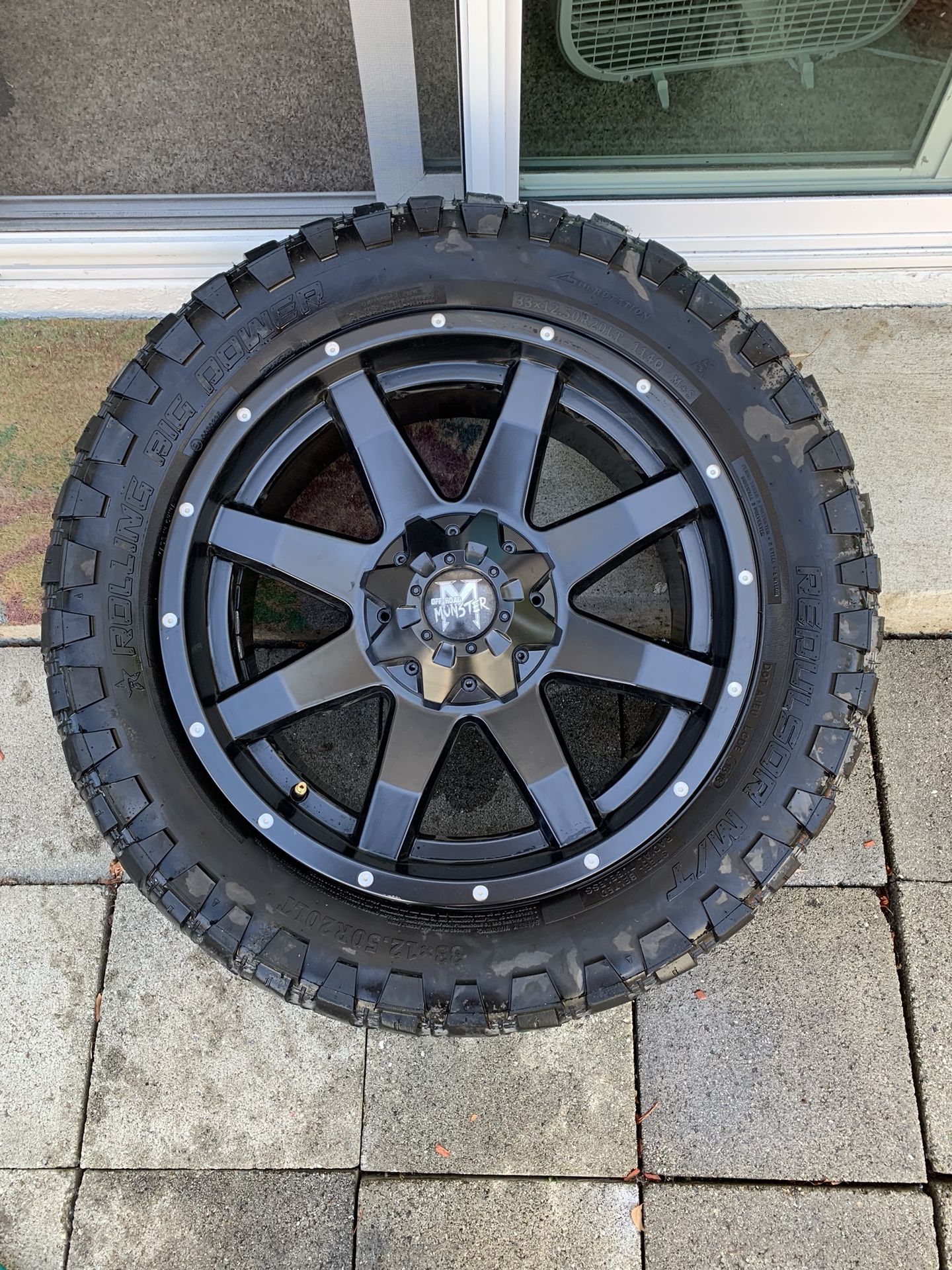 20 inch off road wheels with 33 inch tires for Sale in Mission Viejo ...