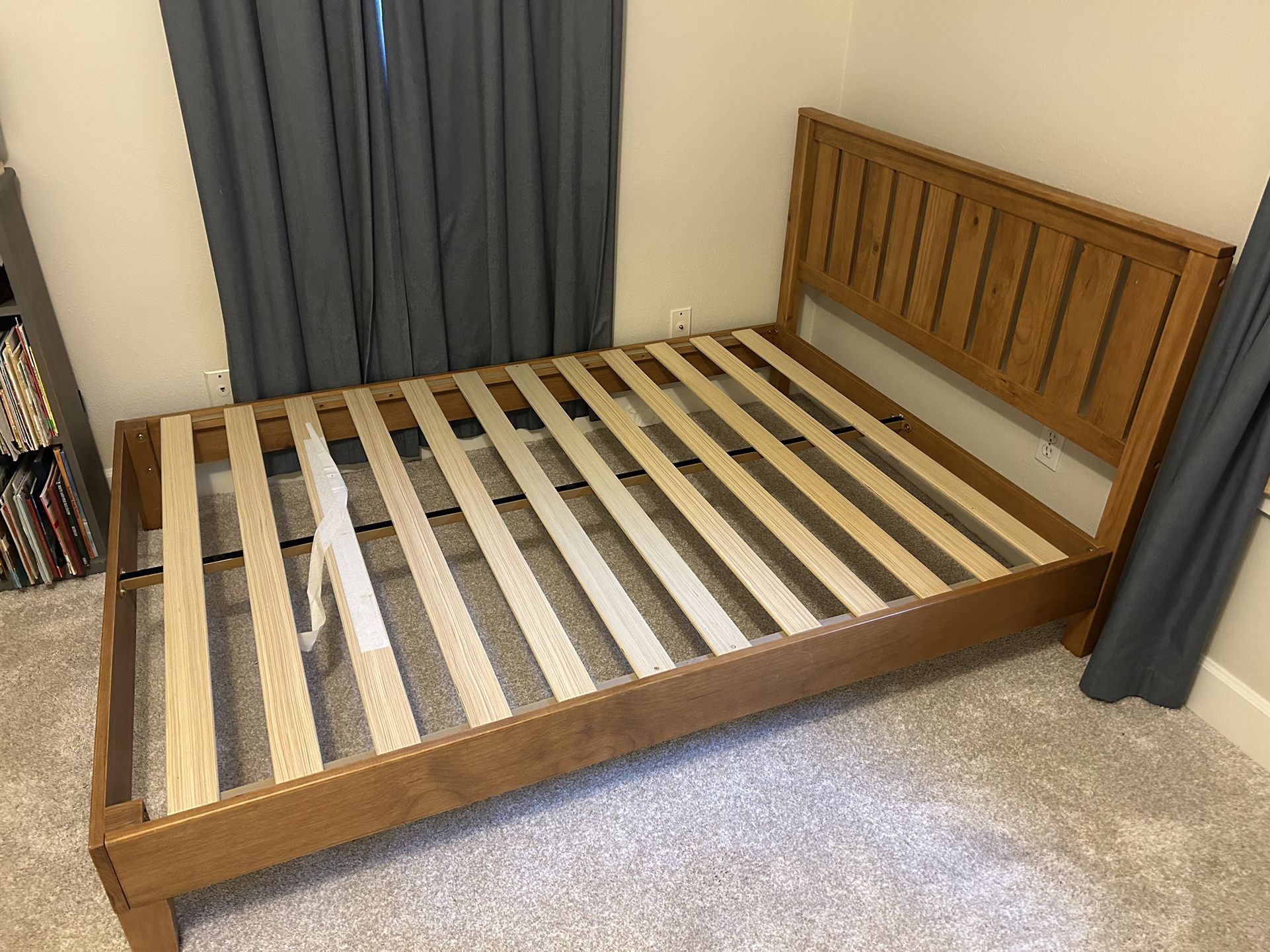 Solid Pine Bed Frame for Sale in Bellevue, WA - OfferUp