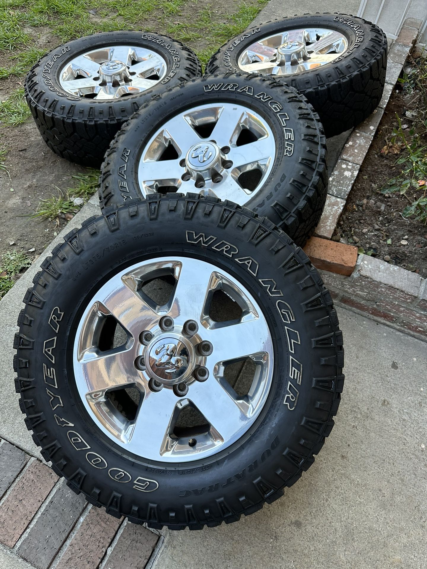 Dodge Ram 250 Ram 350 Rims Tires 8x6.5 Rims Dodge Dam 2500 Ram 3500 ...