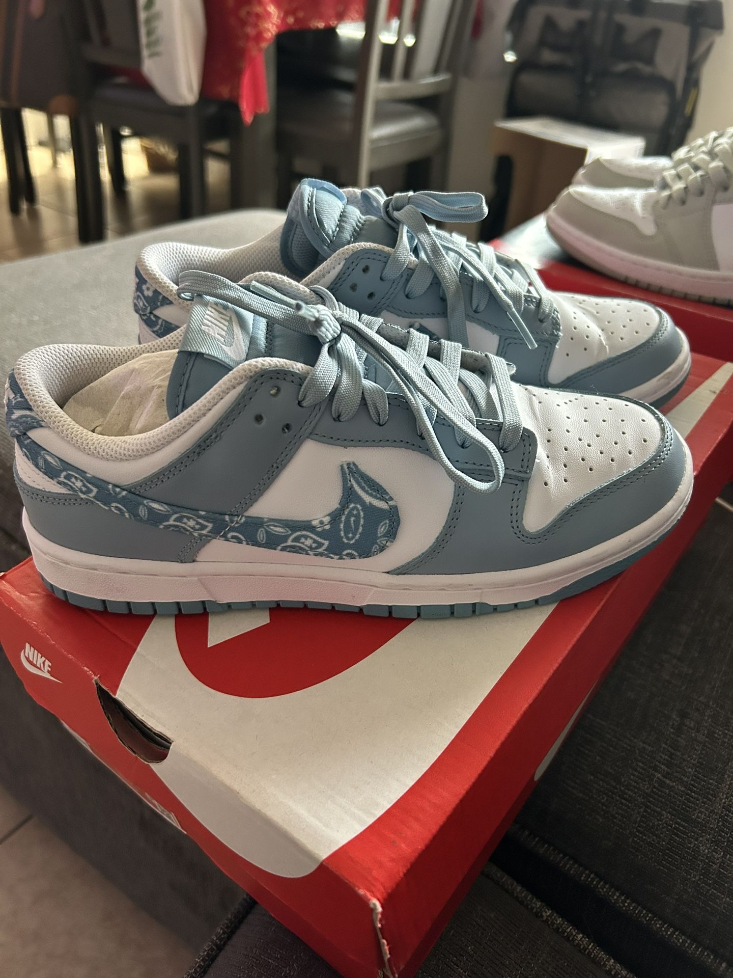 Nike Dunks Paisley Blue for Sale in Santa Ana, CA - OfferUp