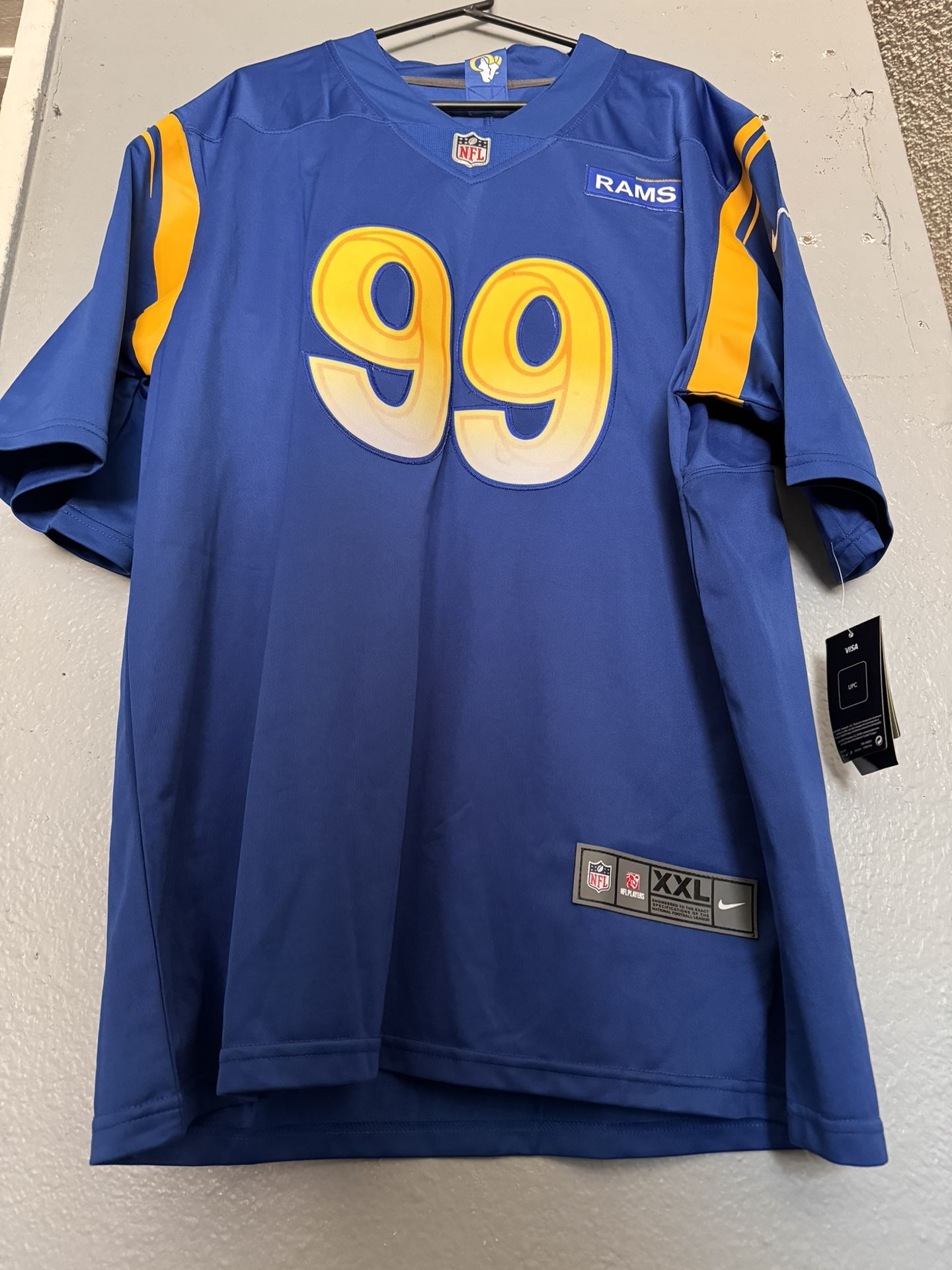 Los Angeles Rams Aaron Donald 99 Nike Men's Official Player Jersey Size ...