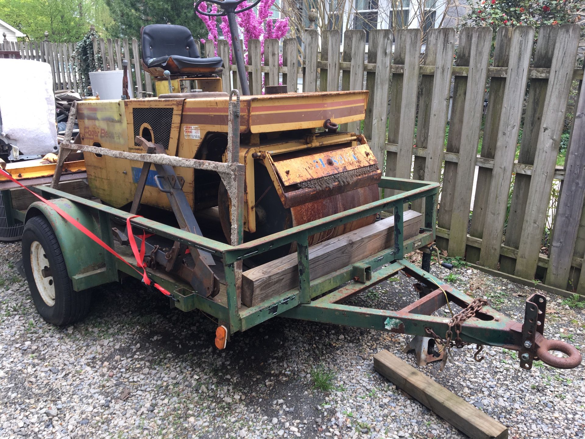 Case Eager Beaver asphalt roller machine # SRH150 for Sale in Drexel ...