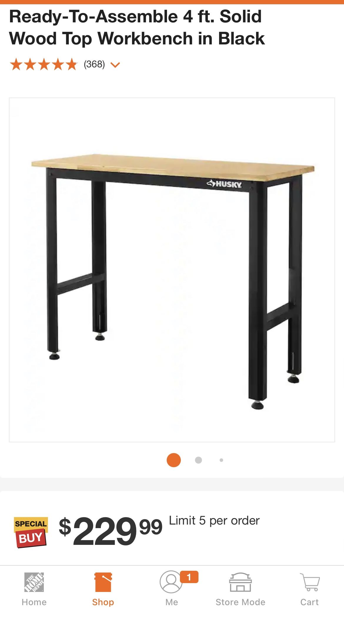 Husky 48in tables (1 available) for Sale in San Dimas, CA - OfferUp