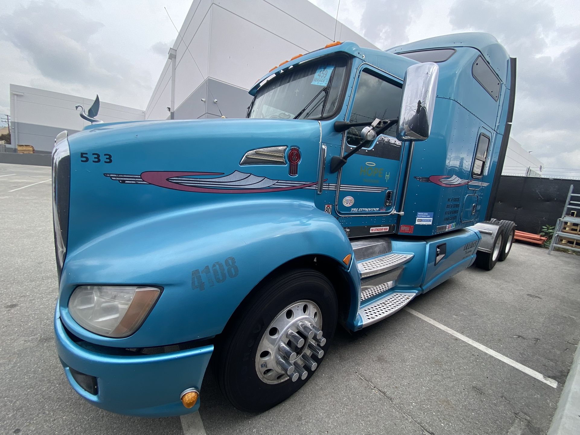 2012 Kenworth T6 Series Sleeper Truck - $15,000 (CITY OF INDUSTRY) for ...