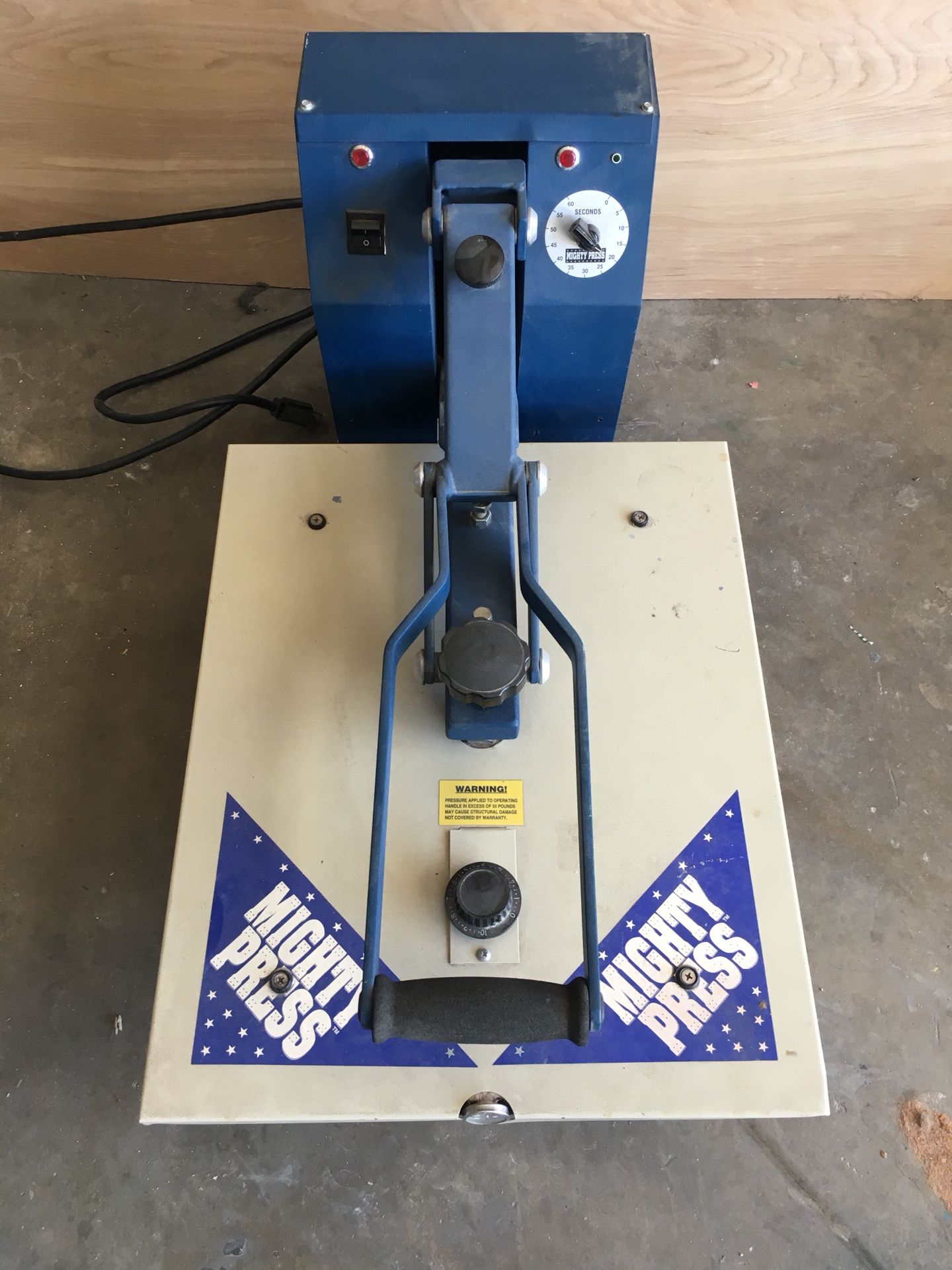 Heat Press “Mighty Press” 16 x 20 Clam for Sale in North Las Vegas, NV ...