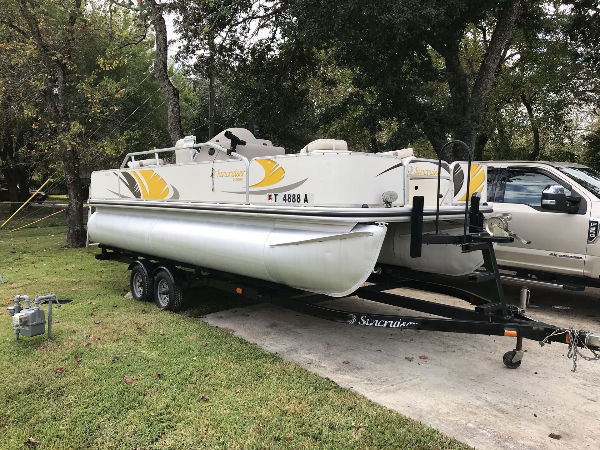 2009 Lowe Sun cruiser pontoon ss 204 One owner low hours for Sale in ...