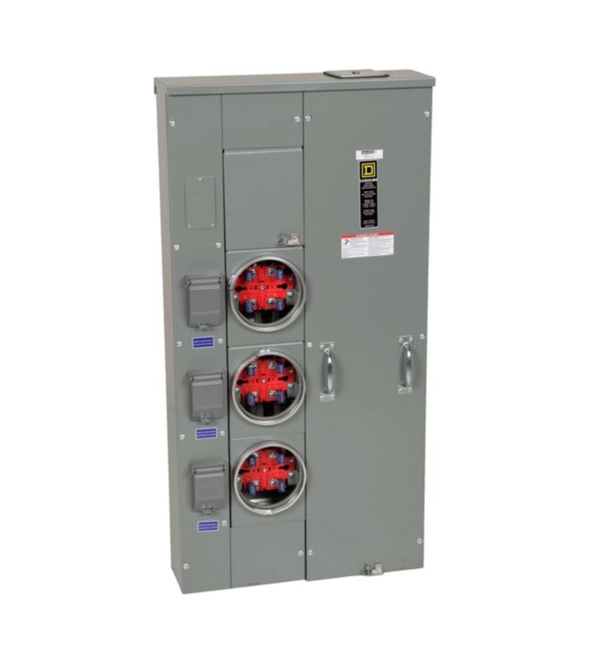 Square D - MP33125 3 sockets, no bypass, 4 jaws, 300A bus, 125A max ...