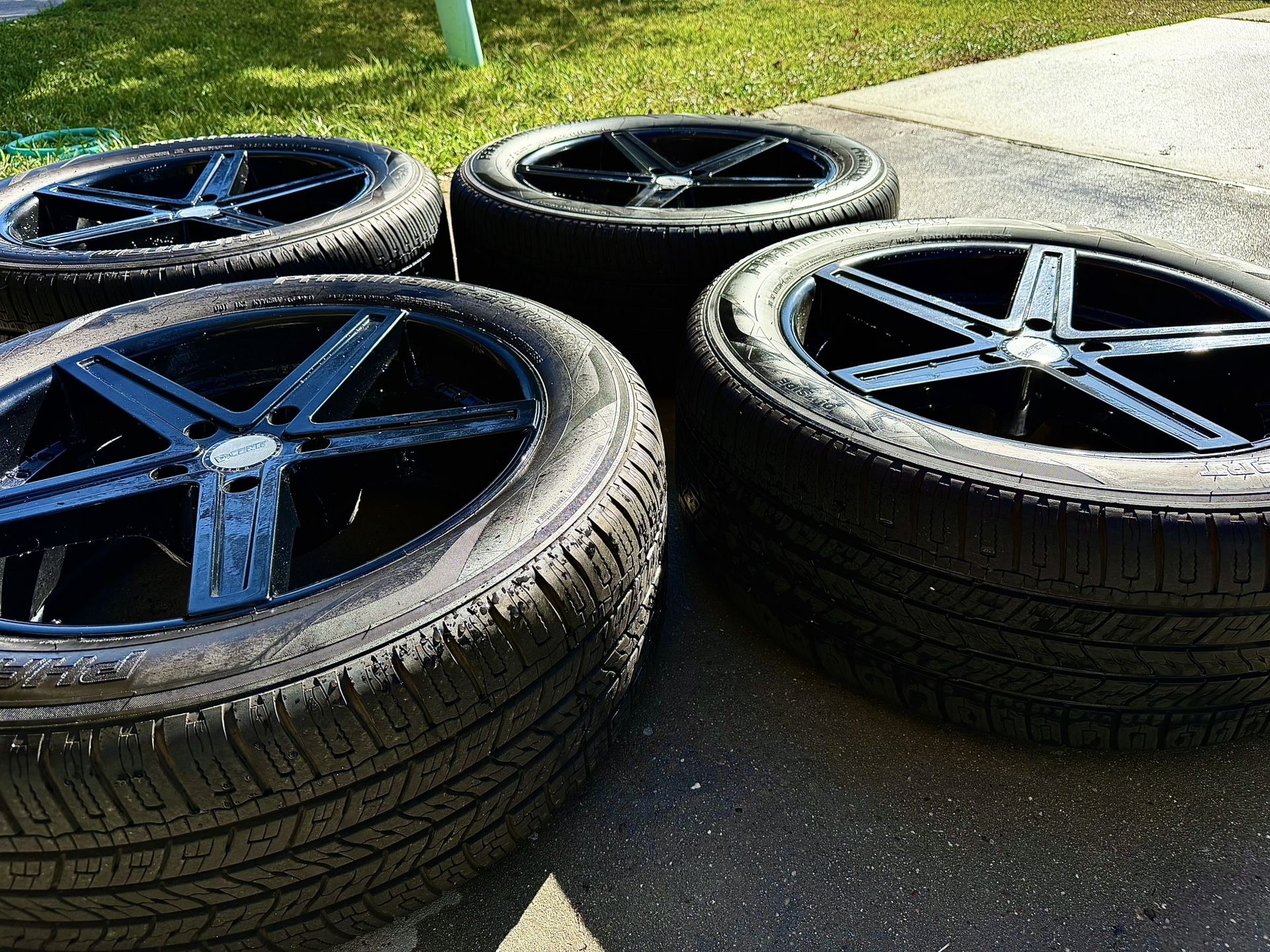 20 Inch Rims W New Tires 5x127 for Sale in Houston, TX - OfferUp