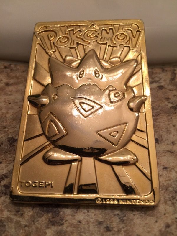 Togepi Pokémon gold bar for Sale in North Las Vegas, NV - OfferUp