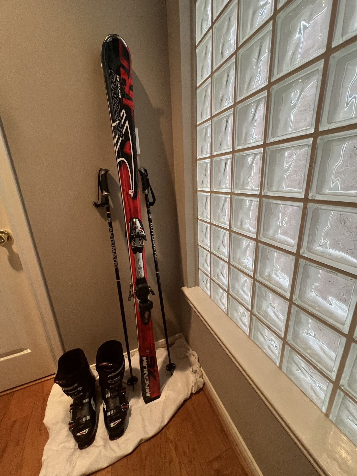 Alpine Snow Ski Set - Nordica Boots / Blizzard Skis for Sale in Houston ...