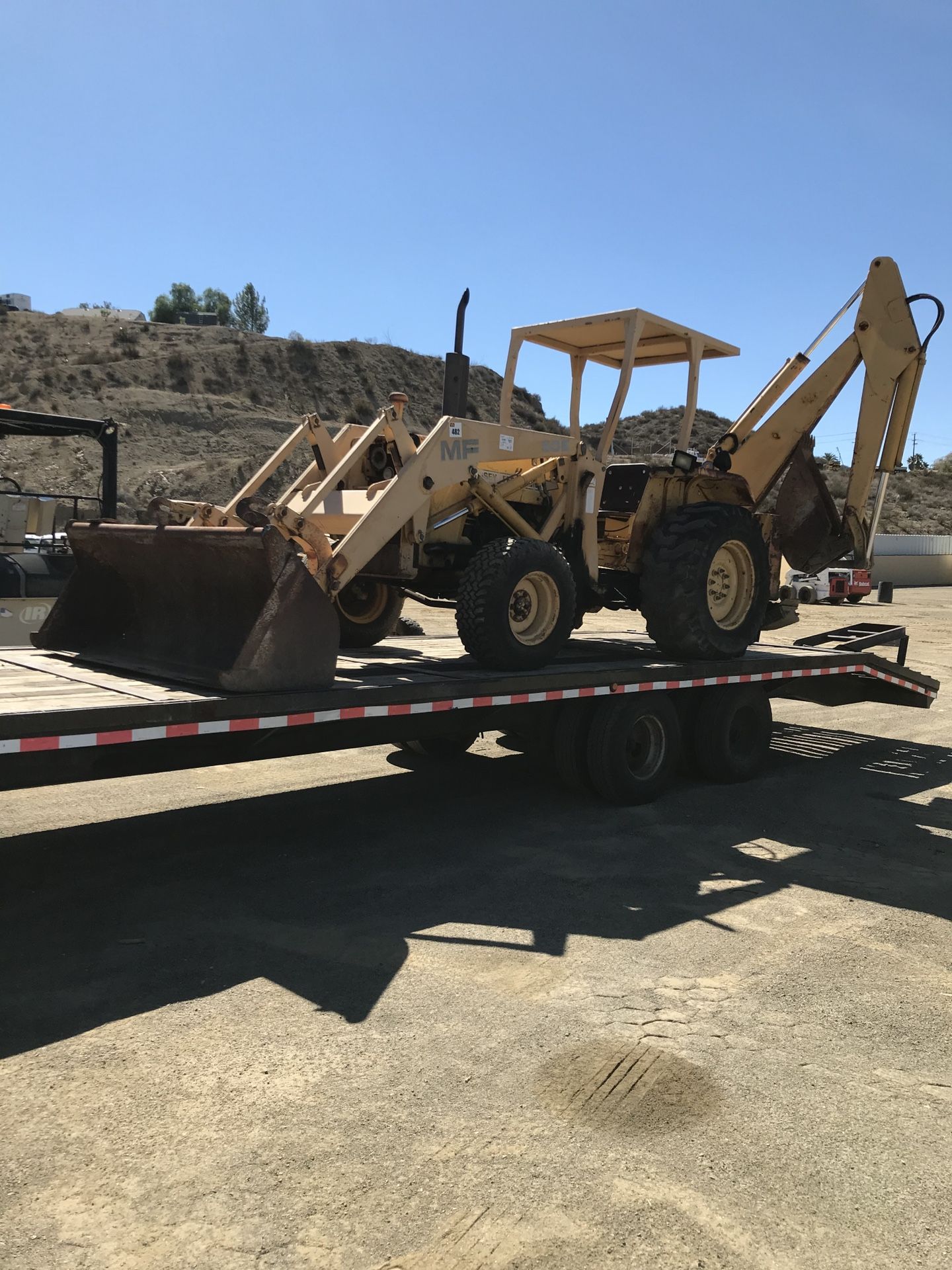 Massey Ferguson 50E Backhoe for Sale in San Bernardino, CA - OfferUp