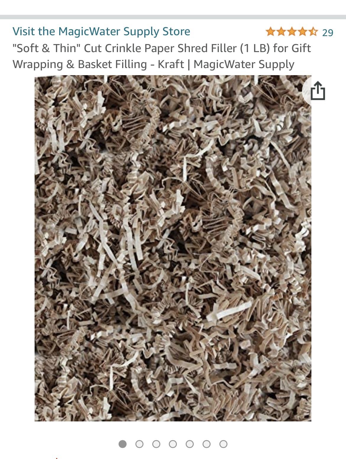 Paper Shred Filler for Gift Wrapping & Basket Filling Amazon's Choice ...