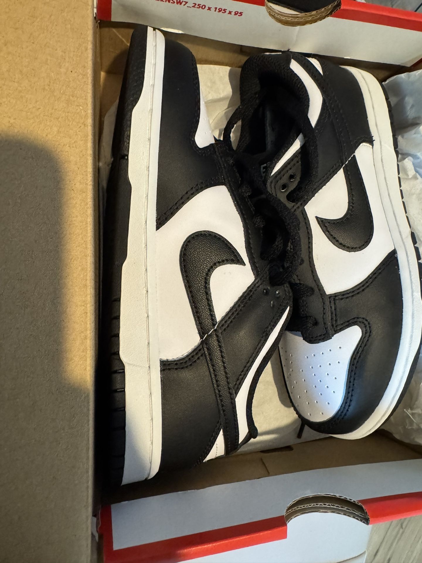 Nike Dunks Panda Low Size 2y for Sale in Beaumont, CA - OfferUp