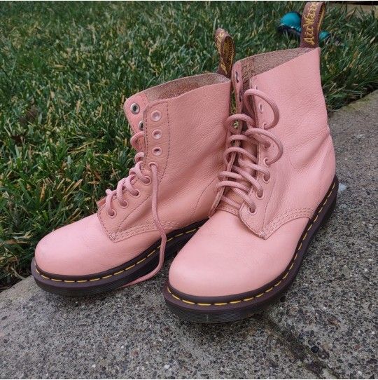 Dr. Martens 1460 PASCAL VIRGINIA SALMON PINK BOOT for Sale in Roseville ...