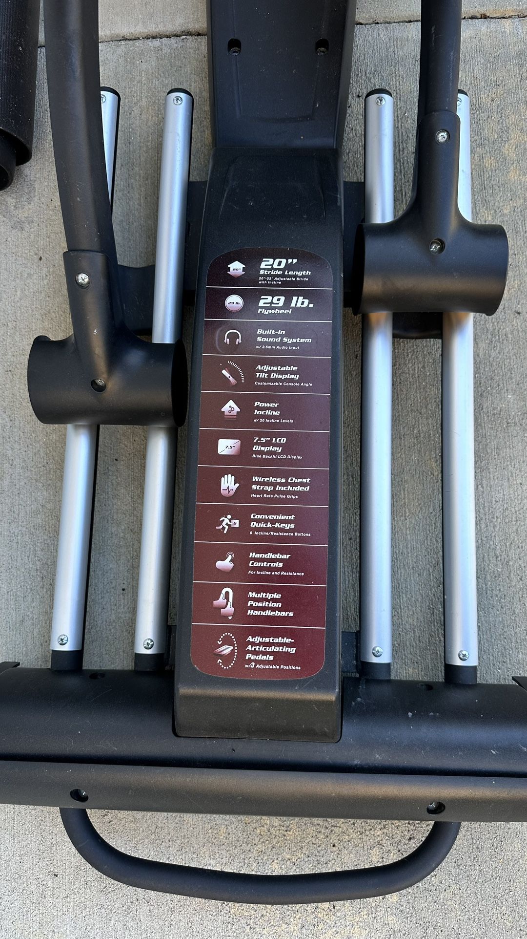 Sole E35 Elliptical Exercise Machine for Sale in Stevenson Ranch, CA ...