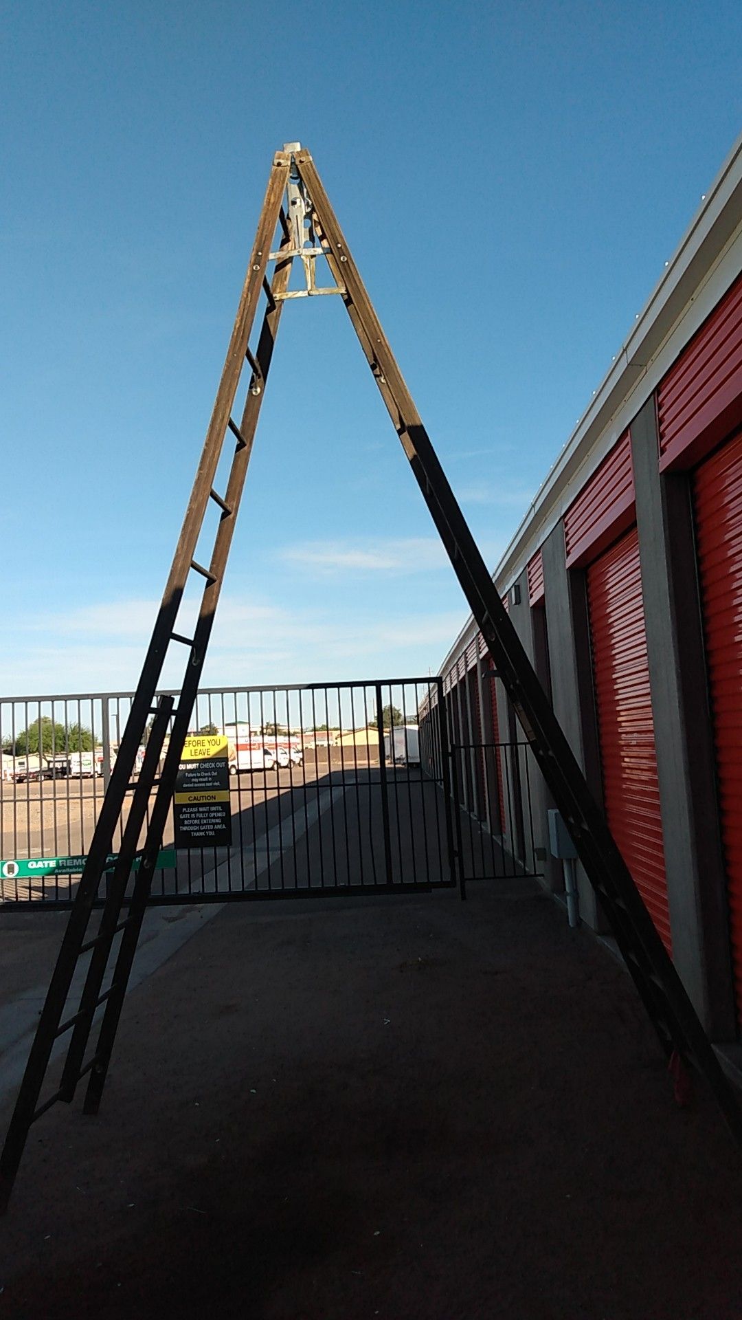 Werner 16' A-frame ladder for Sale in Sun City, AZ - OfferUp