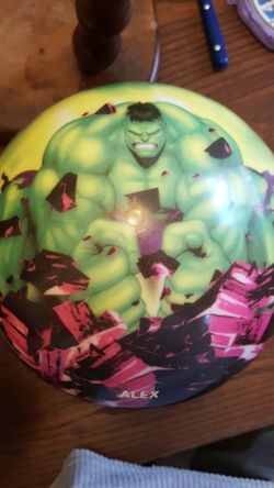 Hulk Bowling Ball