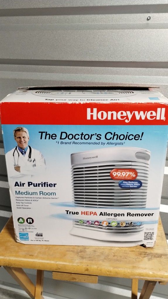 Honeywell True HEPA Air Purifier HA106WHD Medium Room 155sq ft Allergen Remover for Sale in Bellflower CA OfferUp