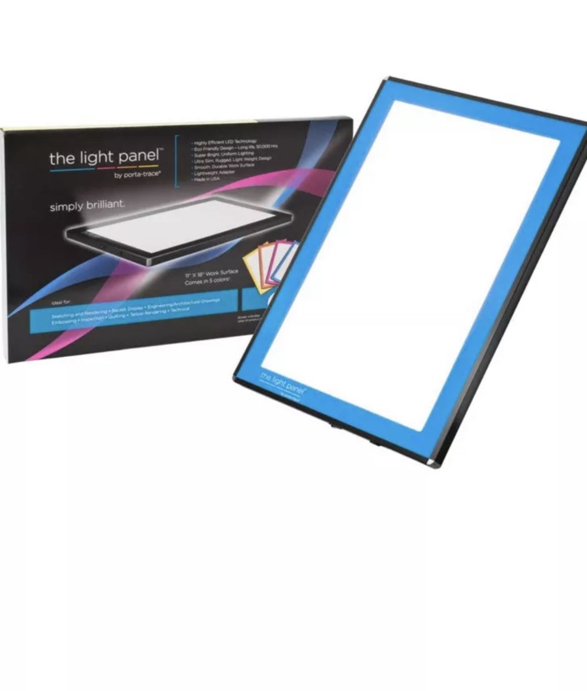 Porta-Trace LED Light Panel, Blue Frame, 11-by-18-Inch for Sale in Los ...