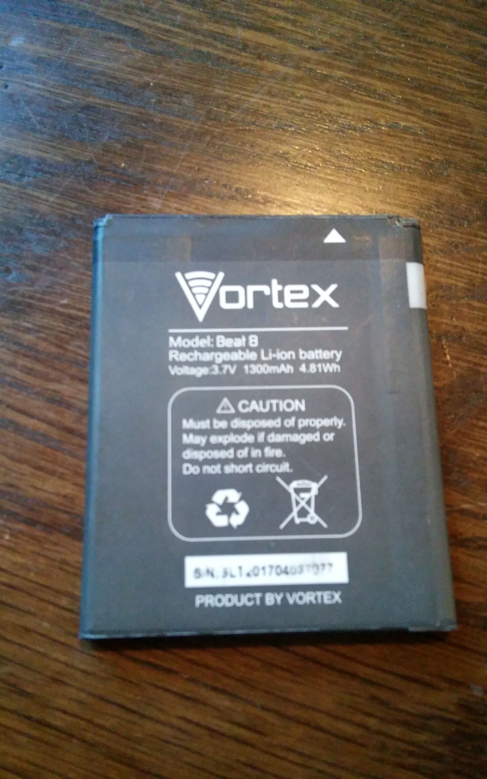 Vortex Beat 8 1300mAh phone battery for Sale in La Mesa, CA - OfferUp