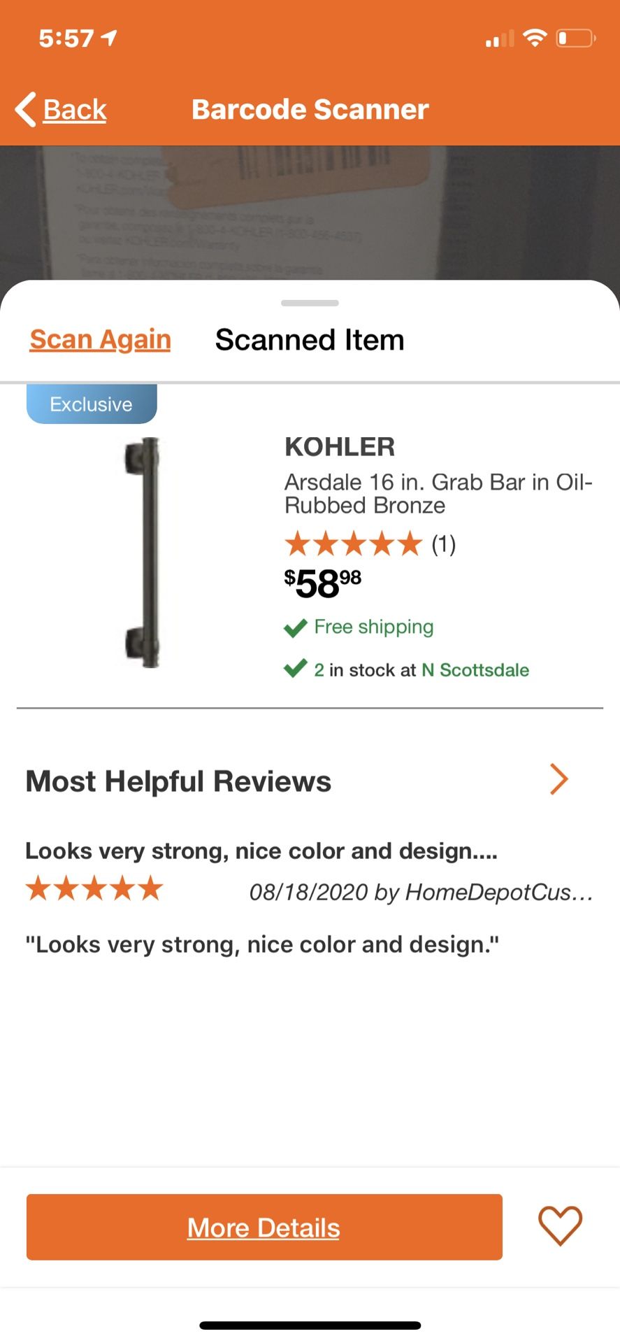 New Kohler Towel & grab bars for Sale in Scottsdale, AZ - OfferUp