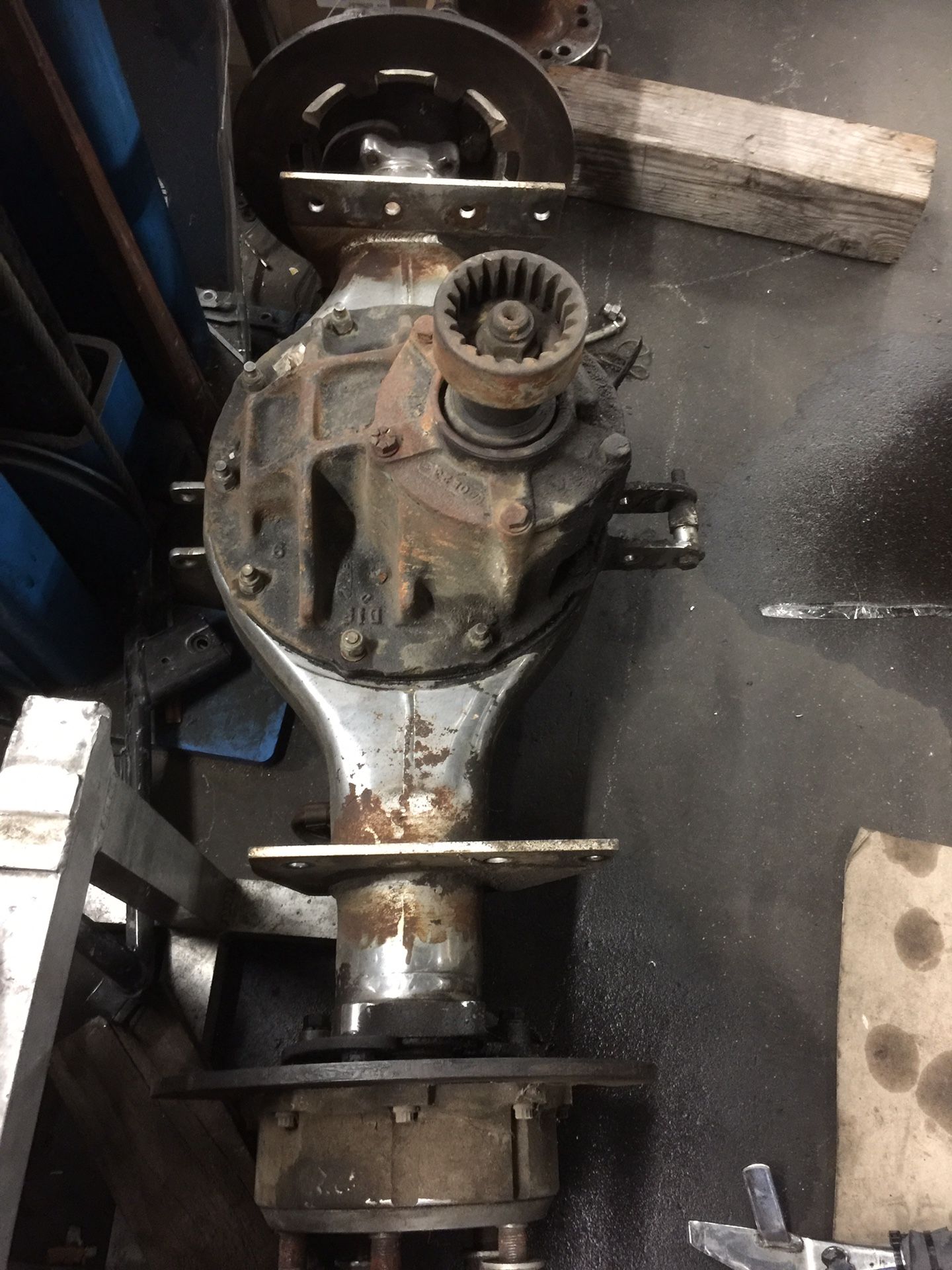 9 inch ford rear end short with axles third member not included nor ...