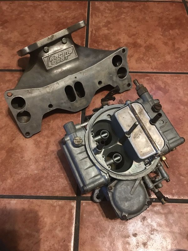 84-92 Mazda Rx7 13b RACING BEAT Intake Manifold & Holley 4bbl Carb for ...