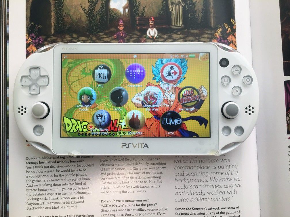 New Modded Ps vita Slim, 256gb, Psvita, Ps1, NES, SNES, Sega, GBA, N64 ...