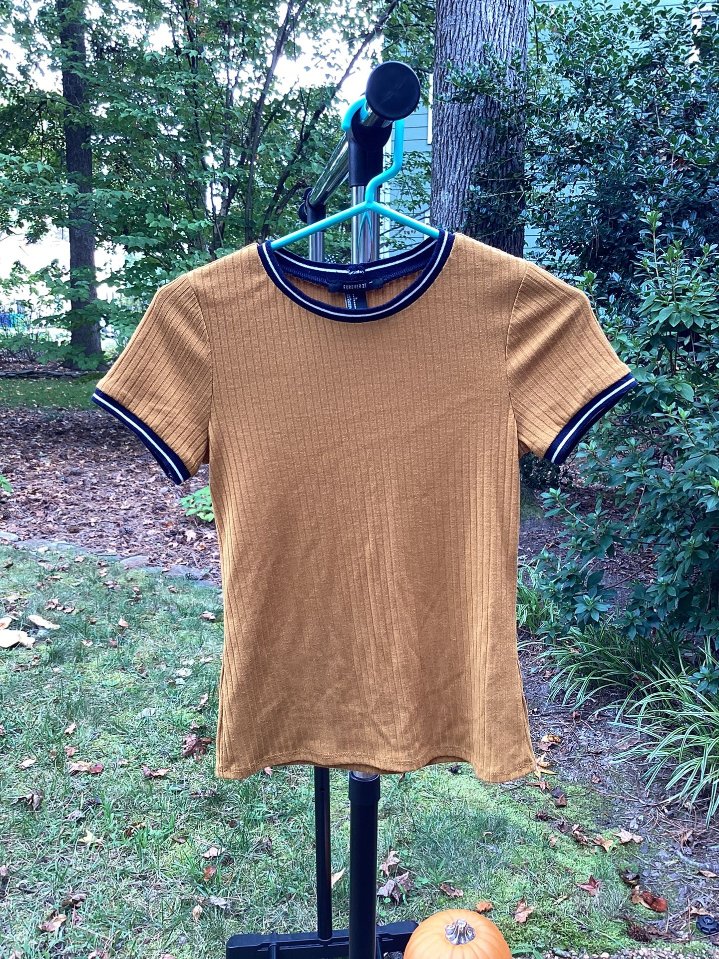 Forever 21 Yellow Bodycon Ribbed Top (S) for Sale in Richmond, VA - OfferUp