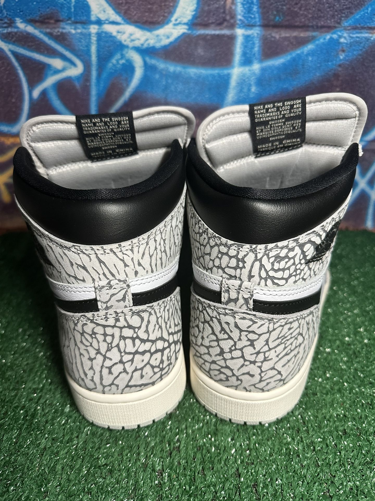 Jordan 1 Retro High Og White Cement 9.5m New for Sale in Merriam, KS ...