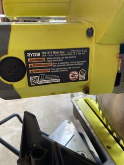Ryobi TSS121t 12 Inch Compound Miter Saw for Sale in Delray Beach FL OfferUp