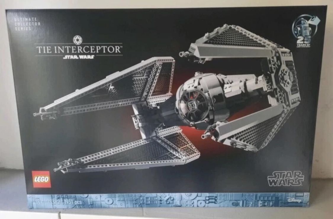 LEGO 75382 Ultimate Collector Star Wars: Tie Interceptor NEW (#D2-A7 ...