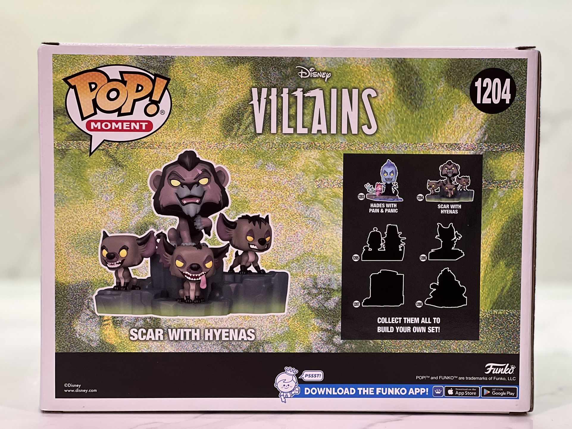 Scar With Hyenas Funko Pop Disney Lion king Arts Crafts supplies