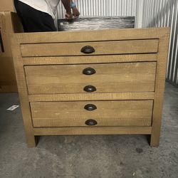 Restoration Hardware Print Maker Closed Nightstand for Sale in Miami FL OfferUp